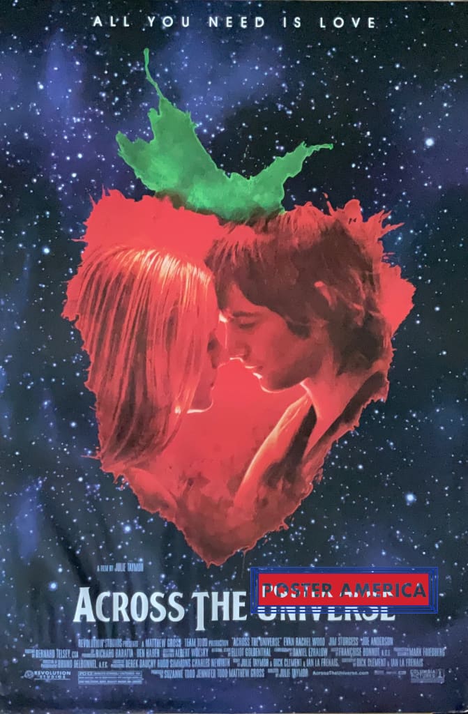 Across The Universe Reproduction Movie Poster 24 x 36 – PosterAmerica