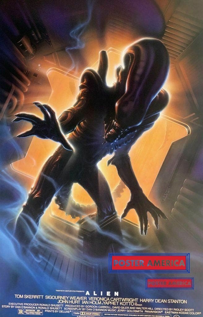 Alien Movie Promo Reproduction Poster 25 x 39 – PosterAmerica