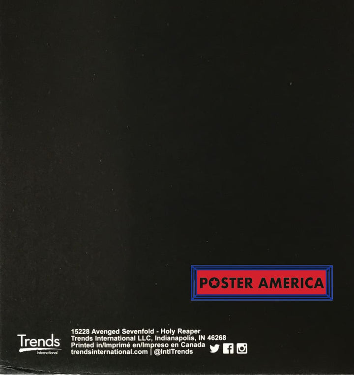 Avenged Sevenfold Grim Reaper Artwork Poster 22.5 x 34 – PosterAmerica