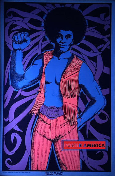 Black Magic Original Vintage1972 Black Light Poster 23 x 35 – PosterAmerica