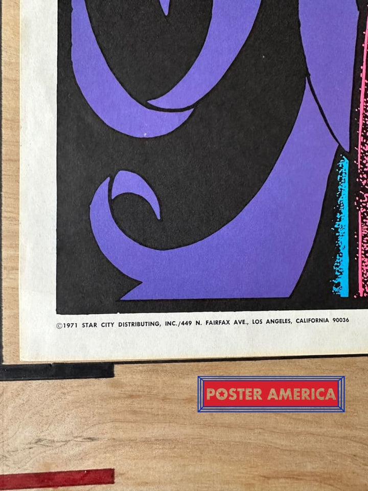 Black Magic Original Vintage1972 Black Light Poster 23 x 35 – PosterAmerica