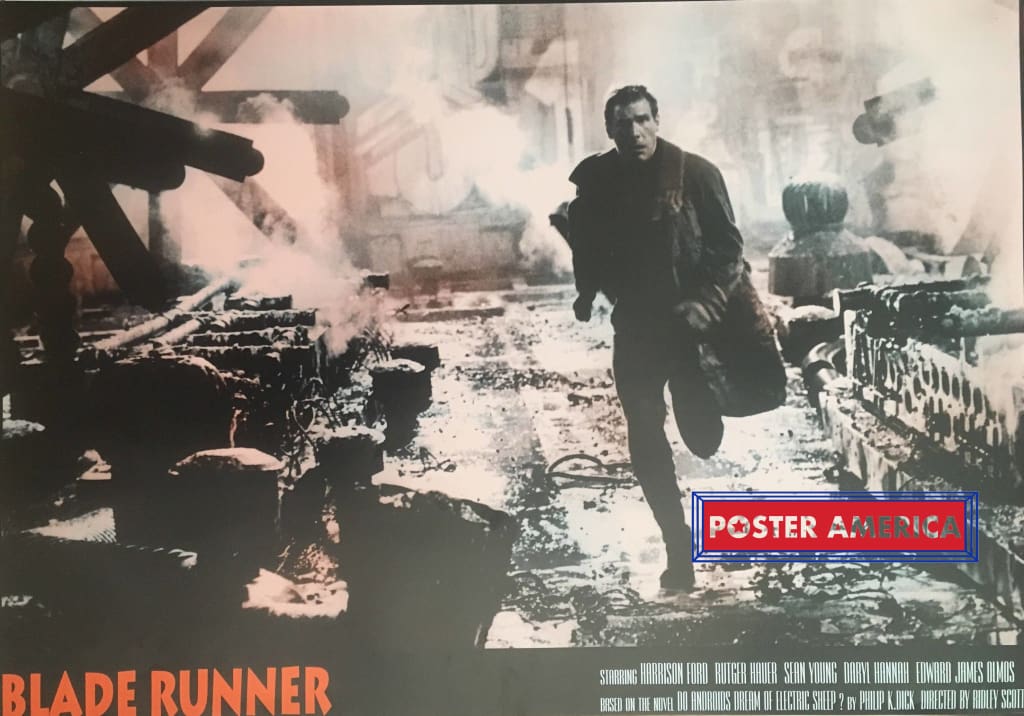 Blade Runner British Quad Style Import Movie reproduction Promo Poster ...
