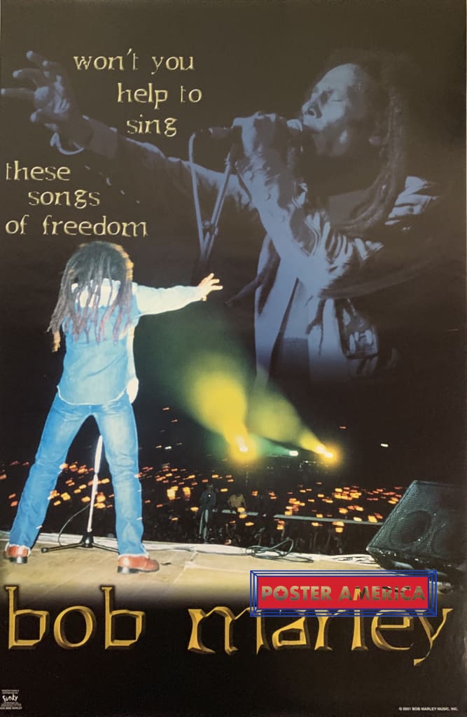 Bob Marley Redemption Song Poster