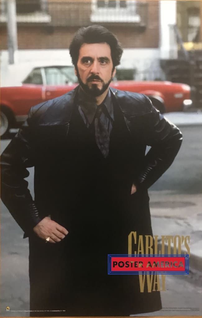 Carlitos Way Al Pacino Movie Still Vintage 1993 Poster 22 x 34 ...