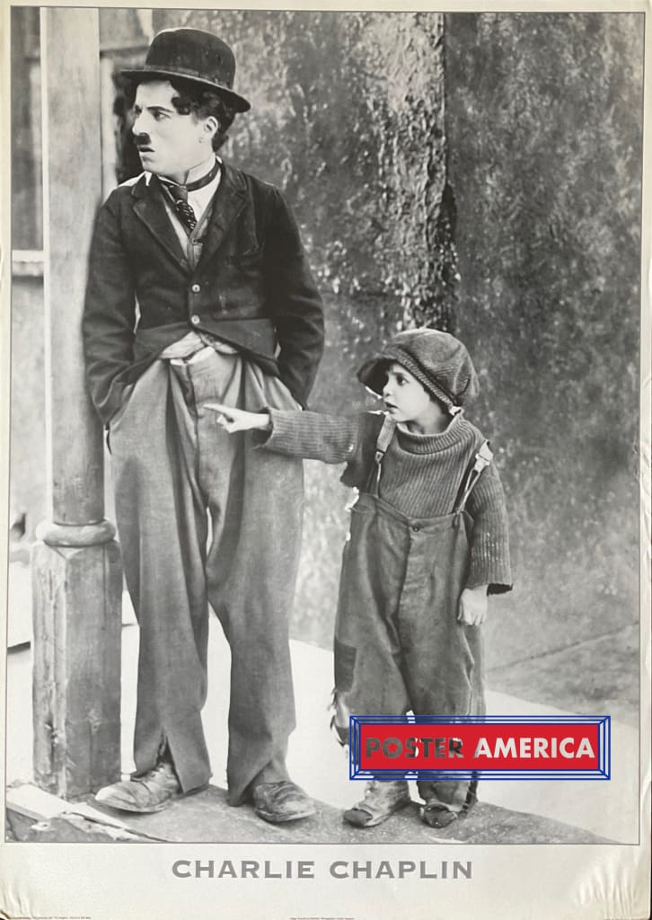 Charlie Chaplin The Kid Poster Charlie Chaplin The Kid, Postkort