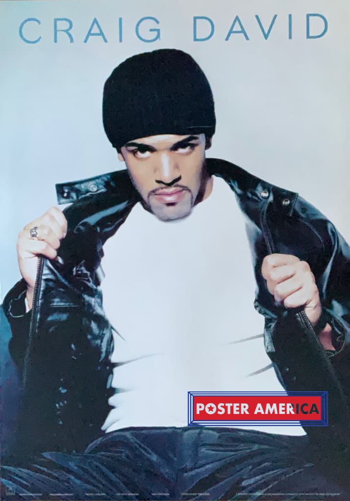 Craig David British Songwriter Vintage 2000 Poster 24 x 34 – PosterAmerica