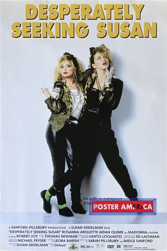 Desperately Seeking Susan Movie Poster 23.5 x 35 – PosterAmerica