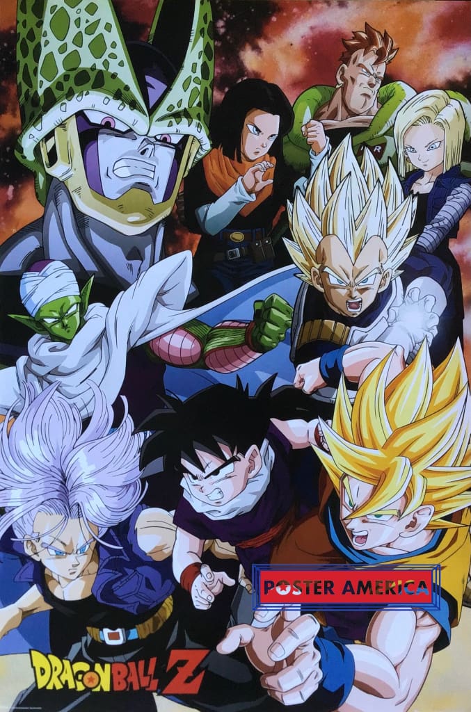 Dragon Ball Z Character Collage Poster 24 x 36 – PosterAmerica