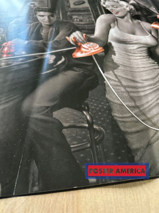 Marilyn Monroe James Dean Poster