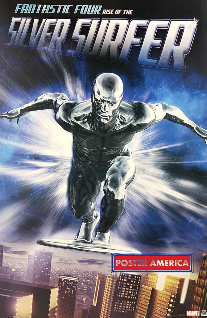 Fantastic 4 Rise Of The Silver Surfer Poster