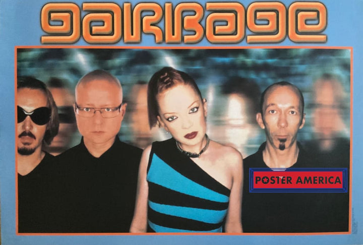 Garbage Rock Band Vintage 1999 German Import Poster 23.5 x 35 ...