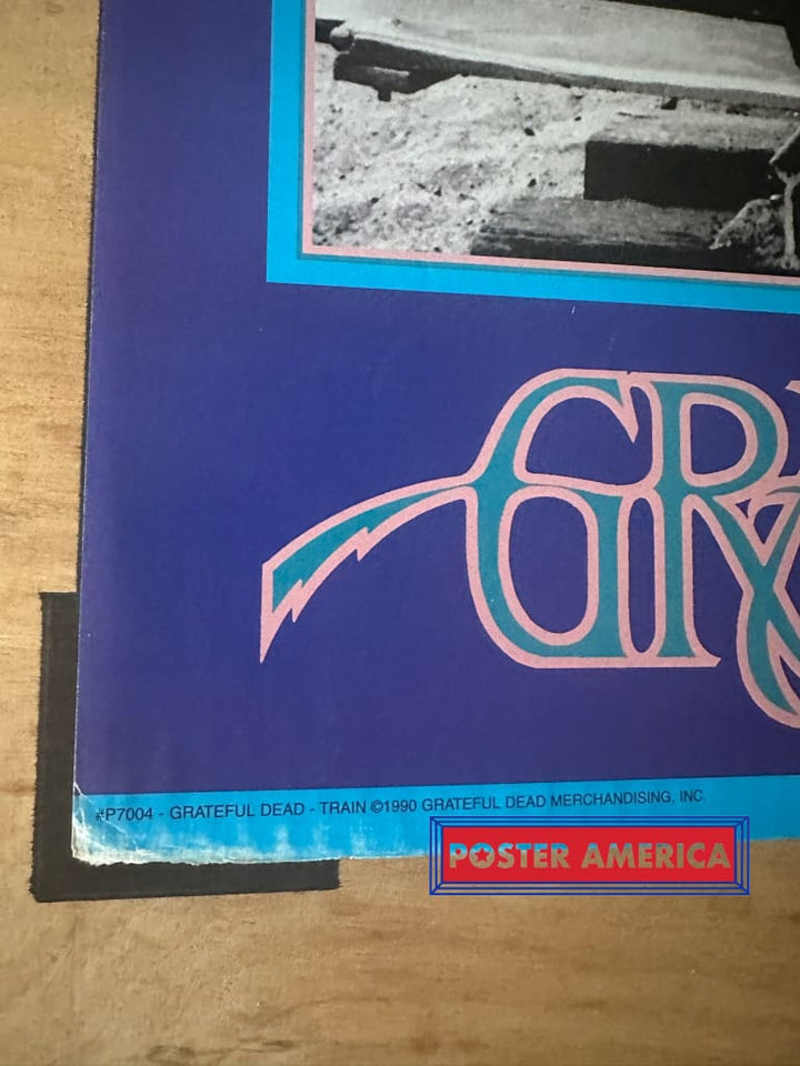Grateful Dead Ridin’ That Train Vintage 1990 Poster 22.5 x 34.5 ...