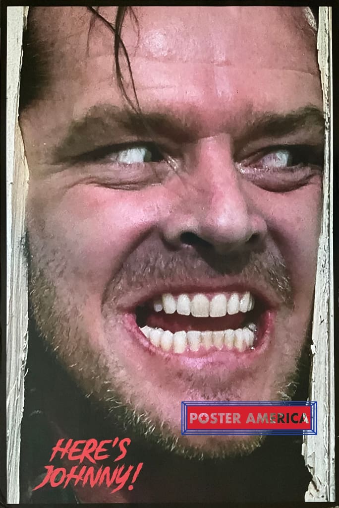 Here’s Johnny! The Shining Movie Poster 24 x 36 – PosterAmerica