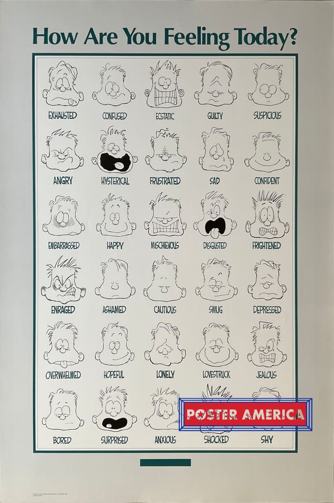 How Do You Feel Today Poster