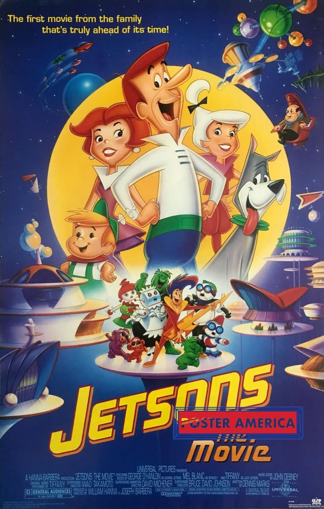 Jetsons The Movie Vintage 1990 Poster 22 x 34 – PosterAmerica