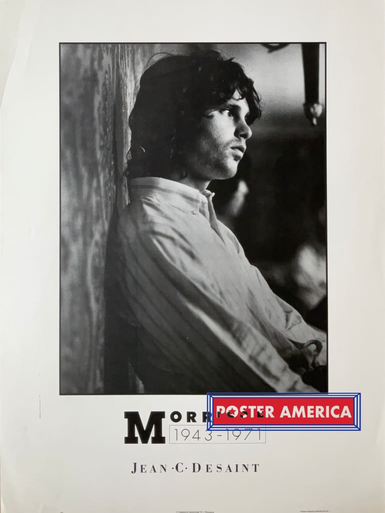 Jim Morrison Black & White Photography Tribute Print 20 x 26.5 ...