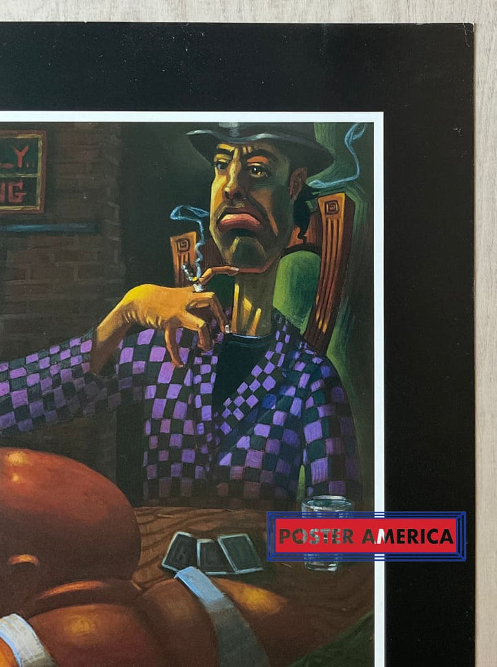 Justin Bua Four of a Kind Beats a Full House Vintage 1995 Art Print 24 ...