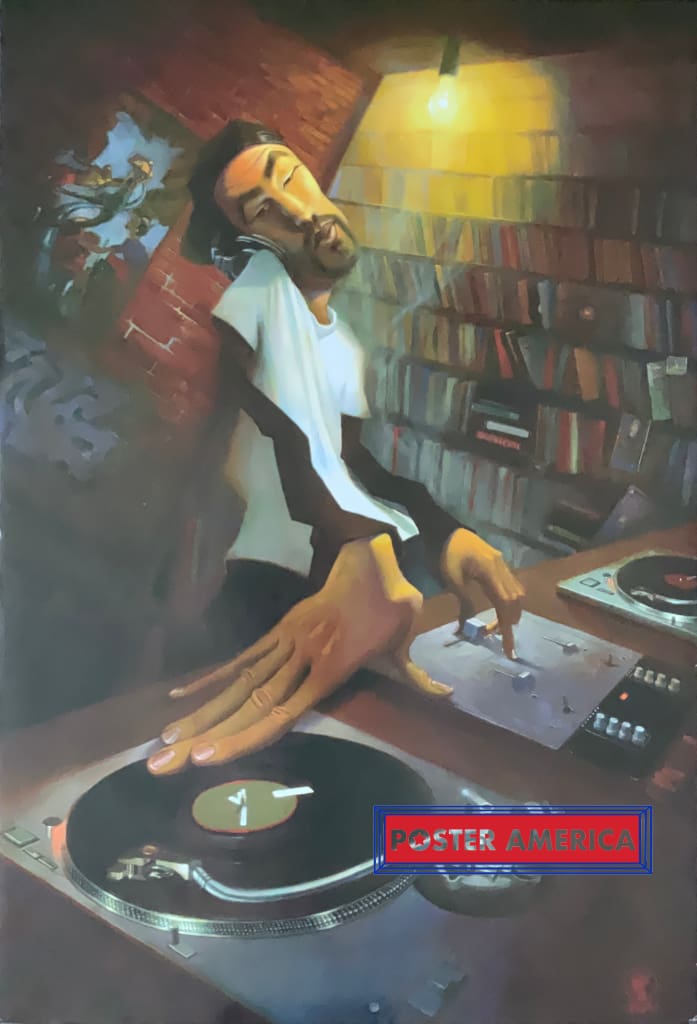 Justin BUA “The DJ” Art Poster 24 x 36 – PosterAmerica