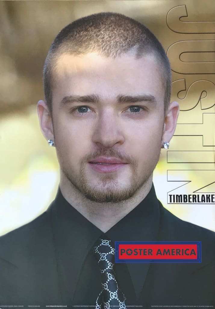 Justin Timberlake Head Shot Poster 24 x 34 – PosterAmerica