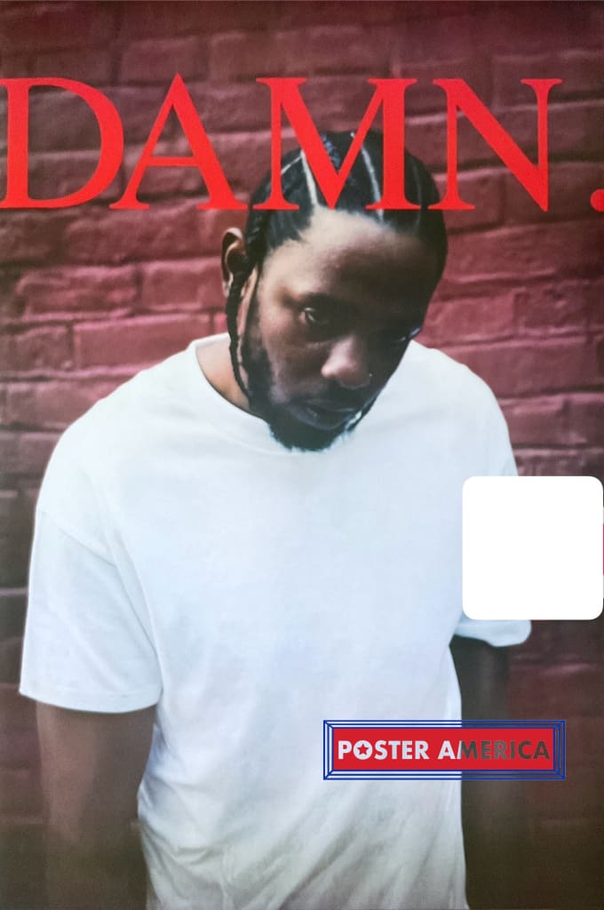 Kendrick Lamar Damn Album Cover Poster 24 x 36 – PosterAmerica