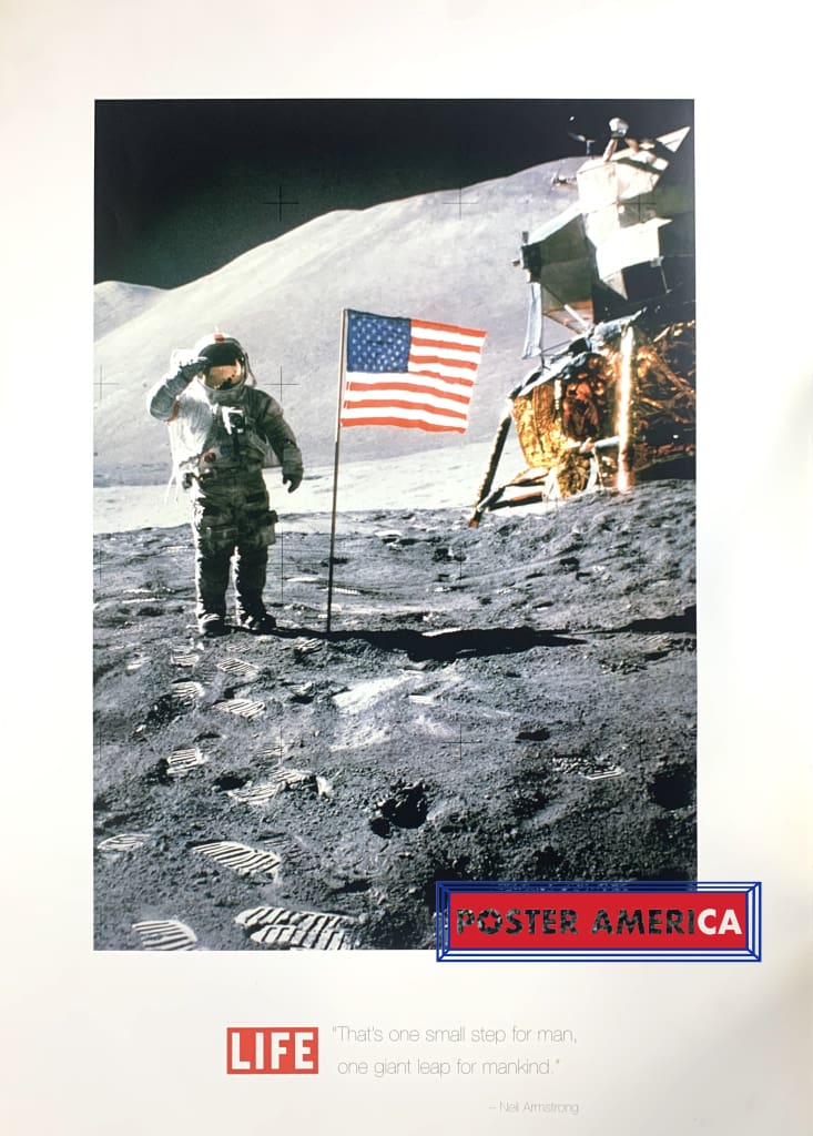 Life Magazine Neil Armstrong Poster 24 x 36 – PosterAmerica