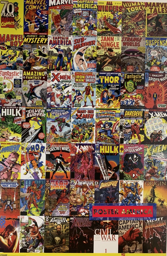 Marvel Comics Covers Wallpaper