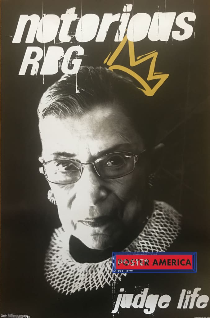 Notorious RBG Judge Life Poster 24 X 36 Ruth Bader Ginsburg – PosterAmerica