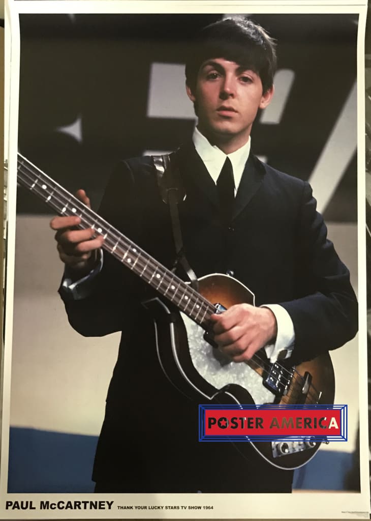 Paul McCartney Thank Your Lucky Stars Show Poster 22 X 34 – PosterAmerica