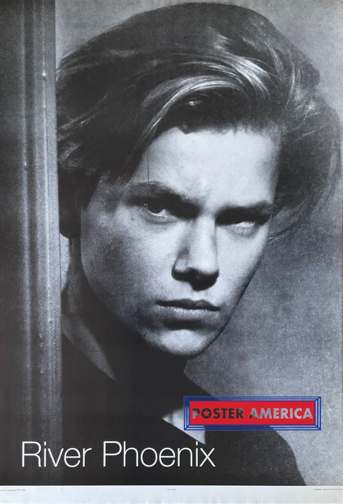 River Phoenix Black & White Portrait Shot Poster 23.5 x 34.5 ...