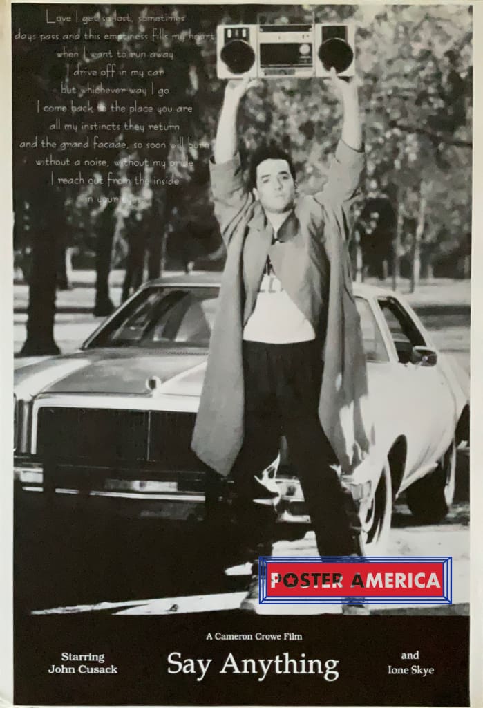 Say Anything Movie Poster