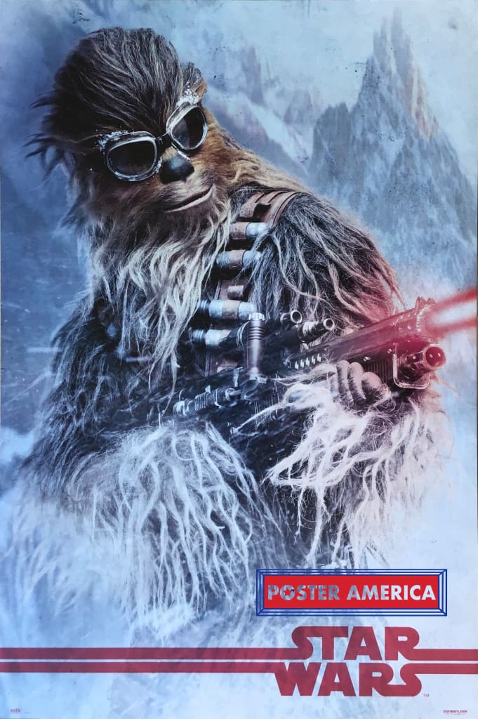Star Wars Chewbacca Laser Gun Poster 24 x 36 – PosterAmerica