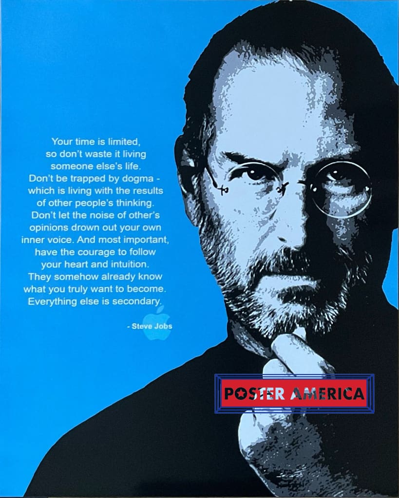 Steve Jobs Your Time is Limited Quote Poster Print 16 x 20 – PosterAmerica