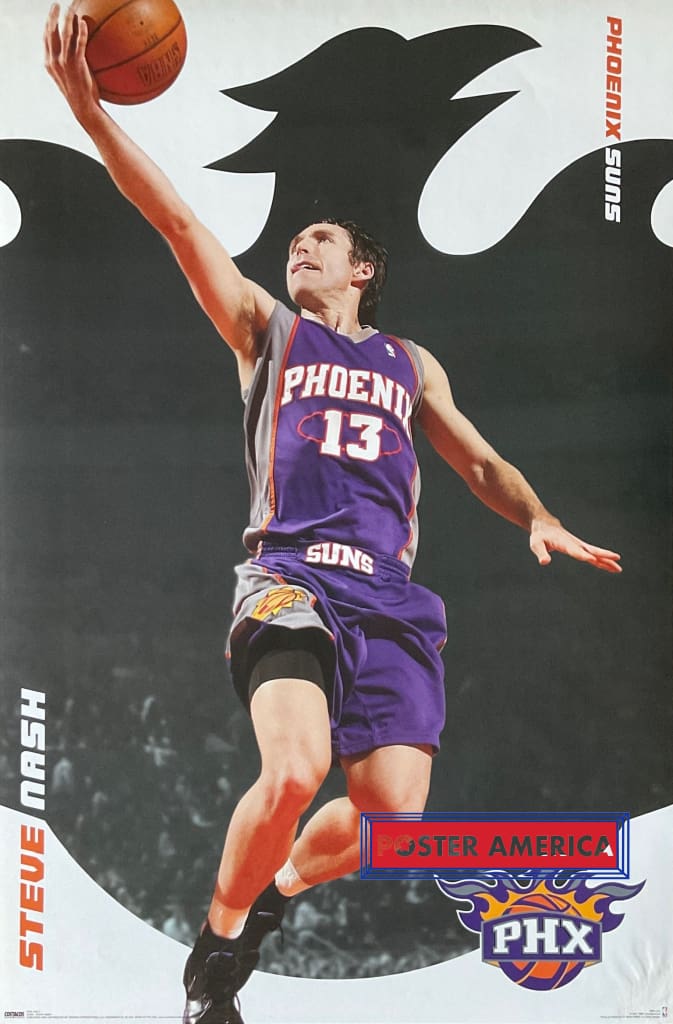 Steve Nash Phoenix Suns 2007 NBA Poster 22.5 x 34 – PosterAmerica