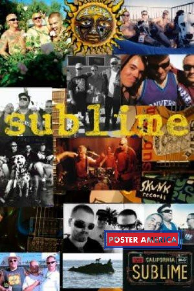 Sublime Photo Collage Poster 24 X 36 – PosterAmerica