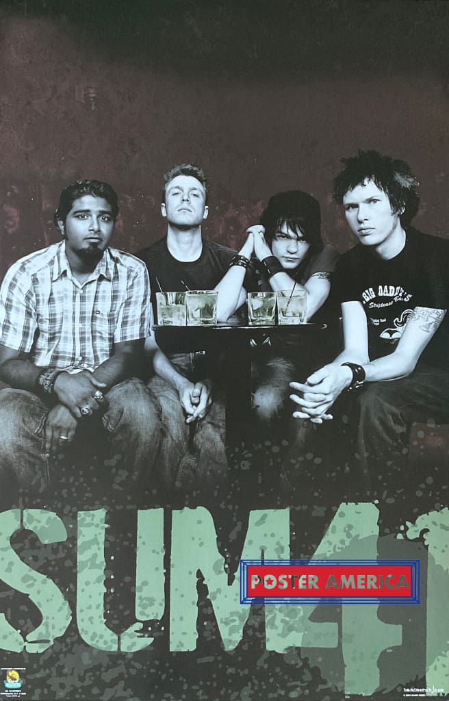 Sum 41 2004 Out of Print Band Poster 23 X 35 – PosterAmerica