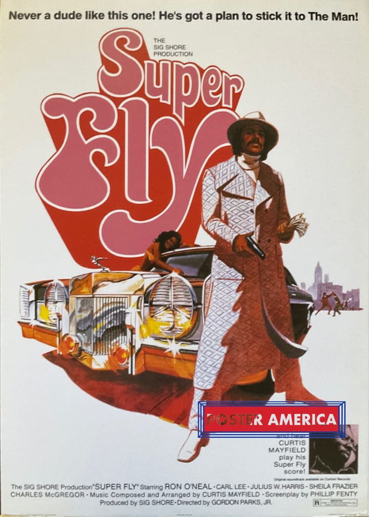 Super Fly Vintage 1998 Movie Promo Reproduction Poster 24 x 33.5 ...