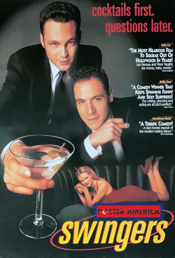 Swingers With Reviews and Quote Movie Poster 24 x 35 – PosterAmerica