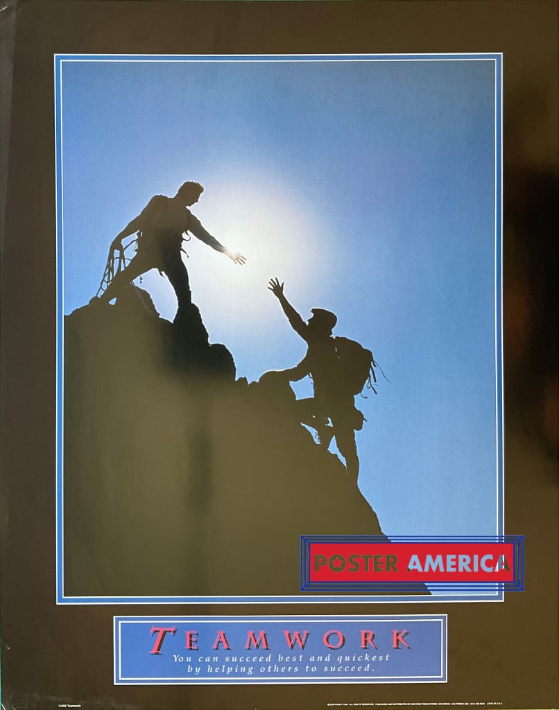 Teamwork Inspirational Photography Poster 22 x 28 – PosterAmerica