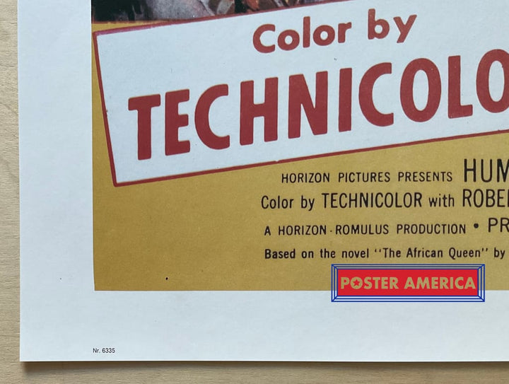 The African Queen One-Sheet Reproduction Movie Poster 26 x 38 ...