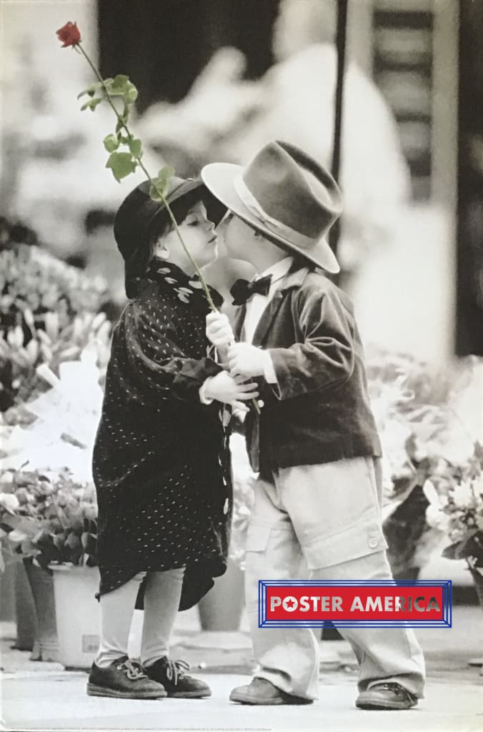 The First Kiss by Kim Anderson Poster 24 x 36 – PosterAmerica