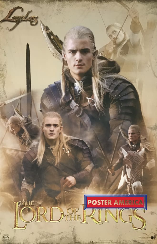 The Lord of the Rings Legolas Poster 22.5 x 34.5 – PosterAmerica
