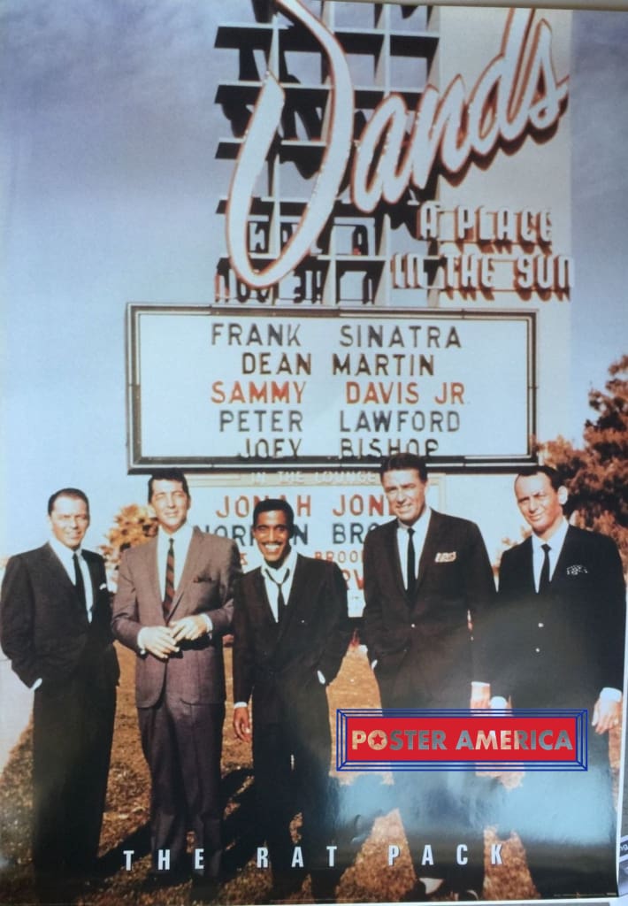 The Rat Pack Live At The Sands Poster 24 X 36 – PosterAmerica