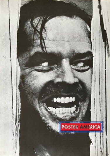 The Shining Jack Nicholson Here’s Johnny U.K. Import Poster 24 x 34 ...