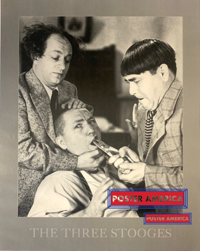 The Three Stooges Pulling Teeth Poster 22 x 28 – PosterAmerica