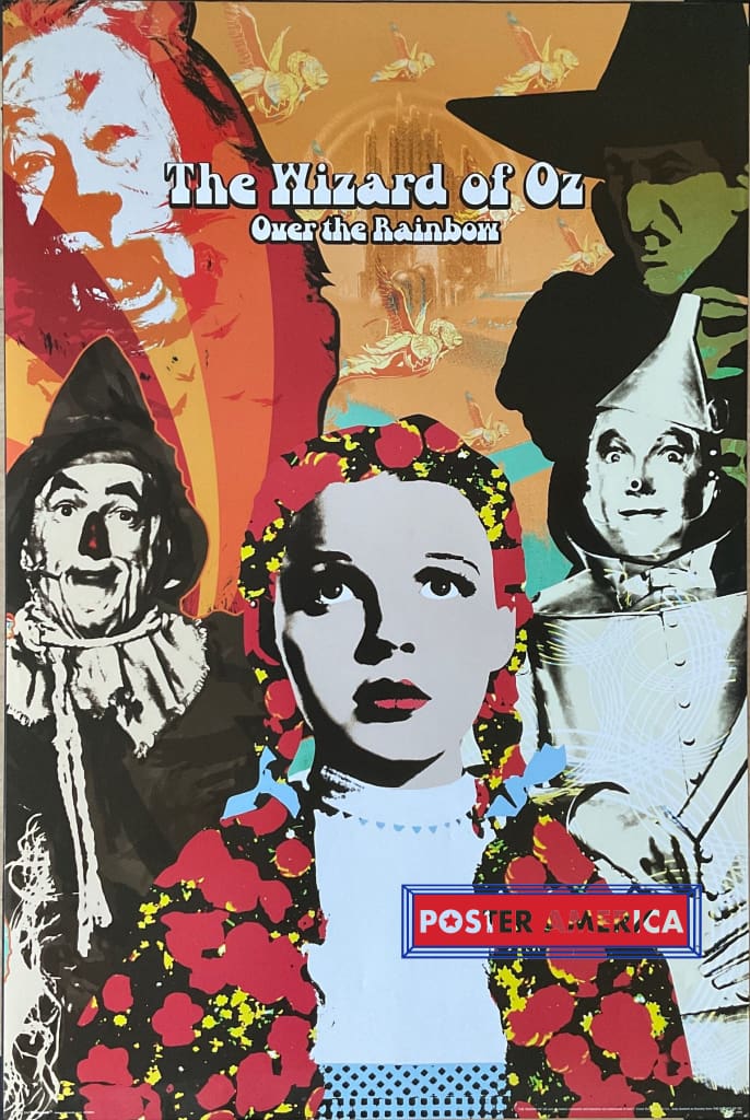The Wizard of Oz Over the Rainbow Pop Art Poster 24 X 36 – PosterAmerica