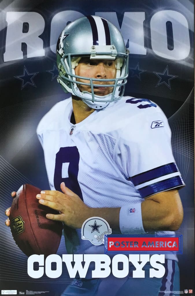 Tony Romo Dallas Cowboys Poster 22.5 x 34 – PosterAmerica