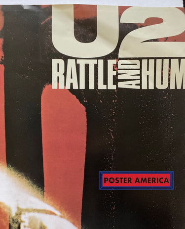 U2 Rattle & Hum 1988 One Sheet Original Movie Poster 24.5 x 39 ...