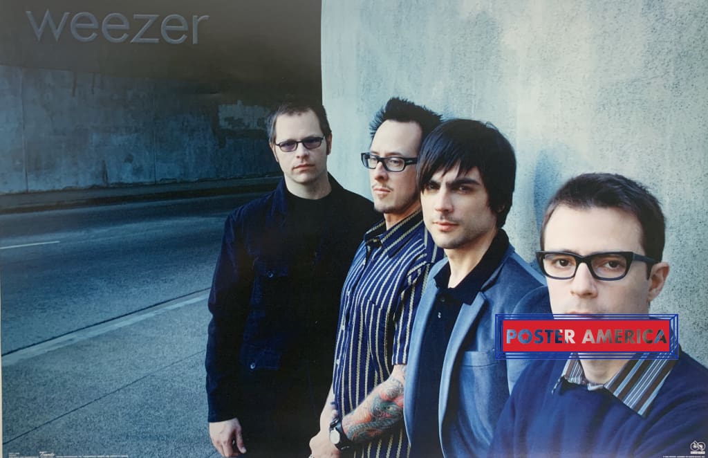 Weezer Band Shot Rare Poster 23 x 34 – PosterAmerica