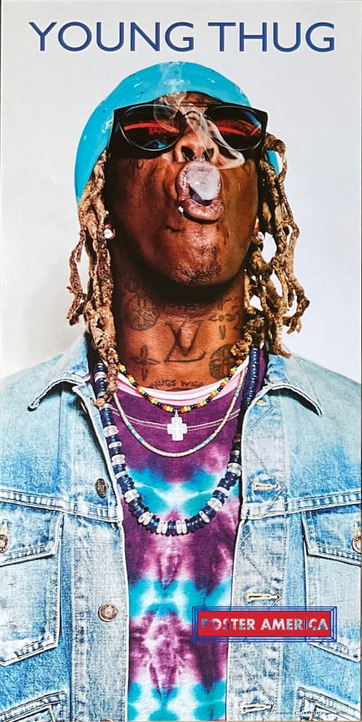 Young Thug Hip Hop Artist Print 12 x 24 – PosterAmerica